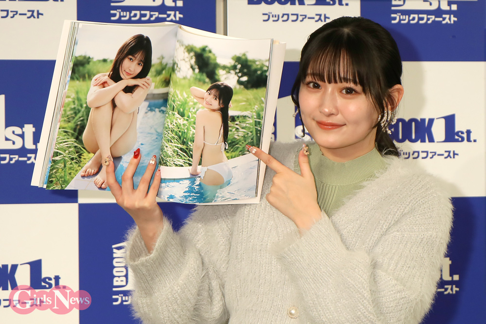HKT48 石橋颯、写真集で水着姿を初披露「恥ずかしかったけど、元気で可愛い私らしさを表現しました」 - GirlsNews
